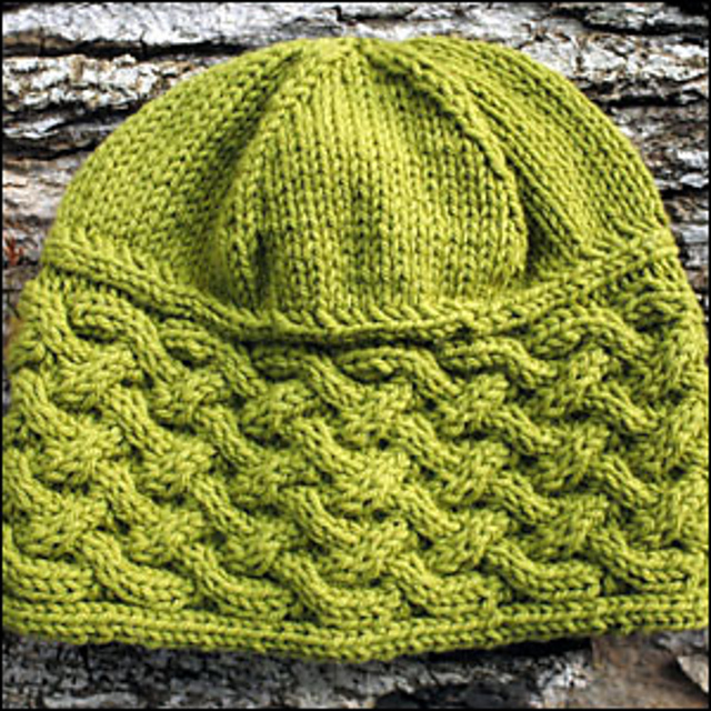 Ravelry: Basket Lattice Cap pattern by Cathy Campbell