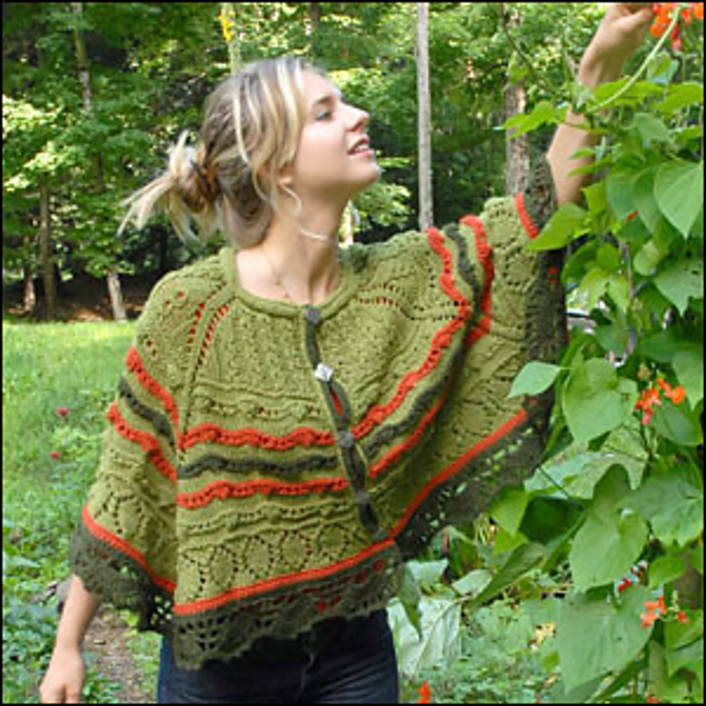 Ravelry: Classic Capelet pattern by Joanne Cole