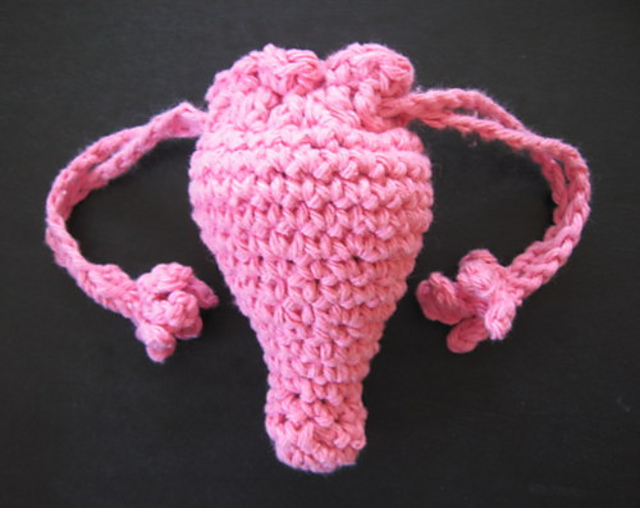 Ravelry: Uterus Menstrual Cup Cozy pattern by Schmeel