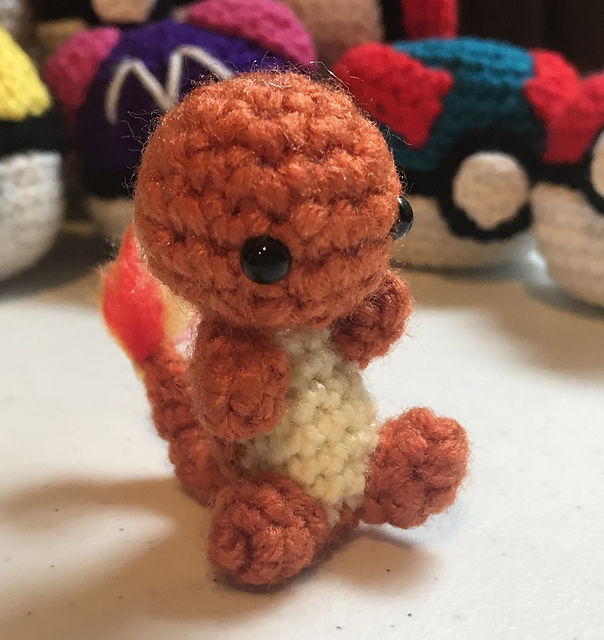 Ravelry: Mini Charmander pattern by Amanda Stokes