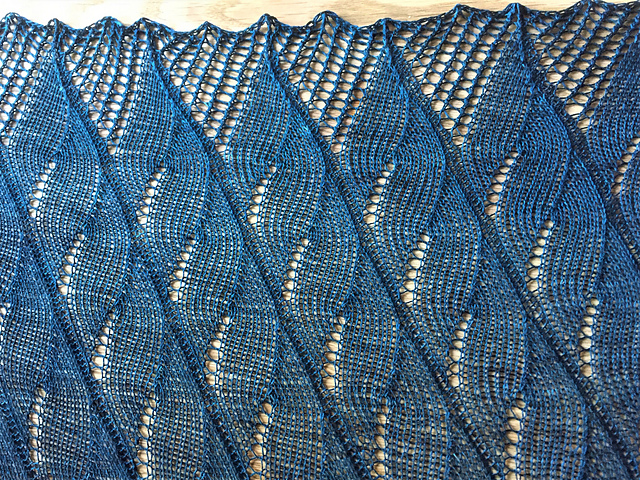 Ravelry: Cool Flames Shawl pattern by Heike Campbell