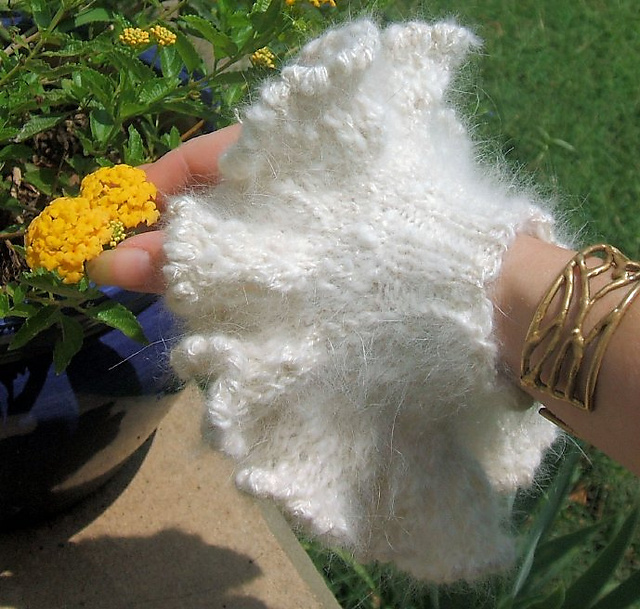 Ravelry: French Lace Cuff pattern by Stephanie A Smith