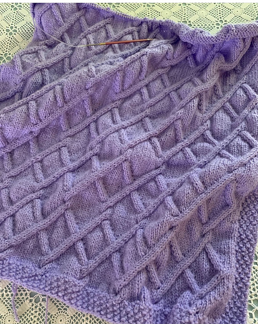 Ravelry: Knit Chain Link Baby Blanket pattern by Pat Martin