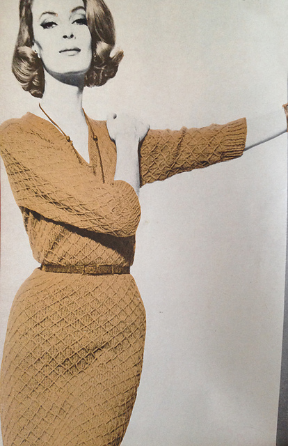 Ravelry: #03 Wicker Stitch Dress pattern by Vogue Knitting