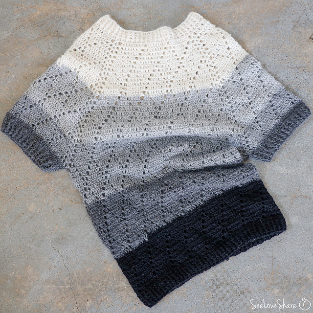 Ravelry: Diamond Sweater pattern by See Love Share