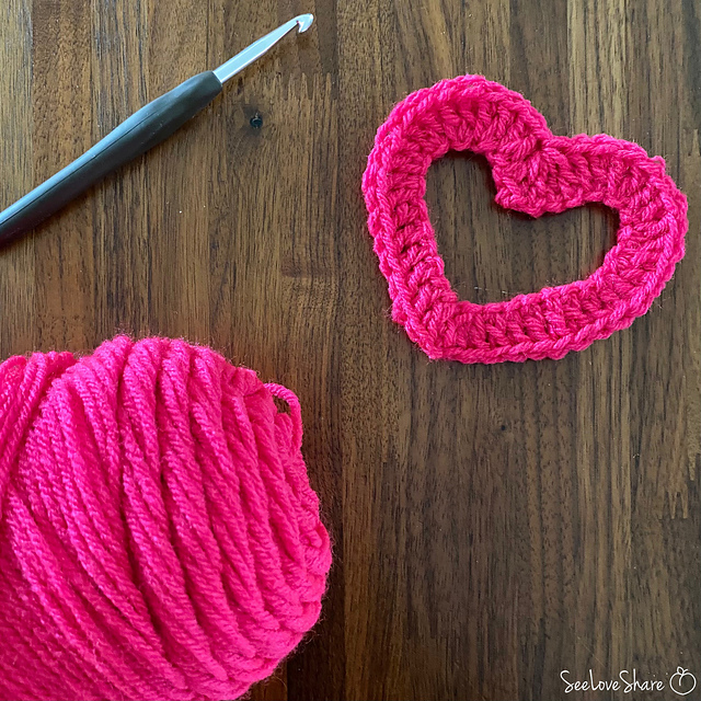 Ravelry: Heart Embellishment pattern by See Love Share