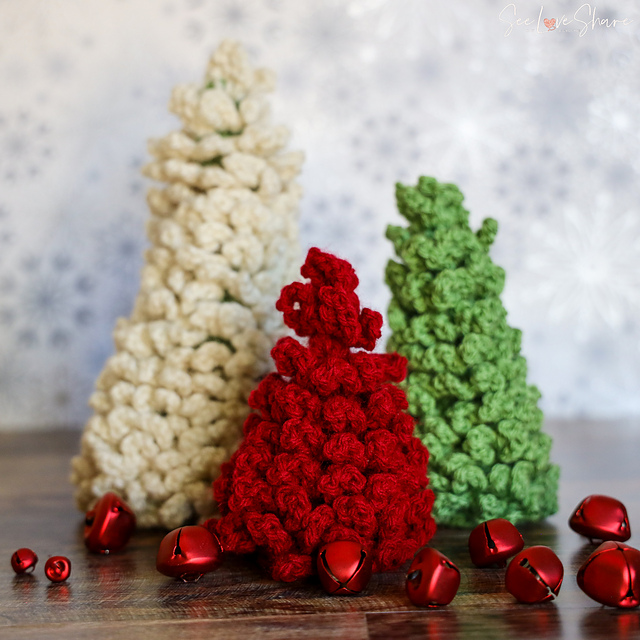 Ravelry: Douglas Fir Adjustable Christmas Tree pattern by See Love Share