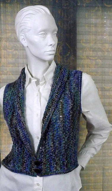 Ravelry: Tide Water Vest pattern by Therese Chynoweth