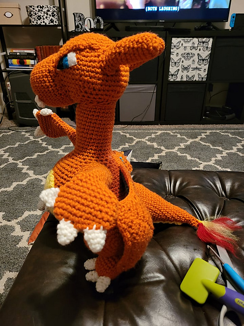 Ravelry: 006 Charizard pattern by Ash Frost