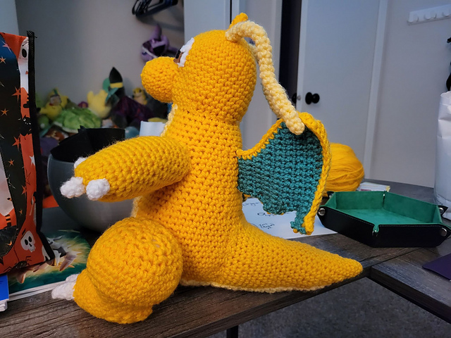 Ravelry: 149 Dragonite pattern by Ash Frost