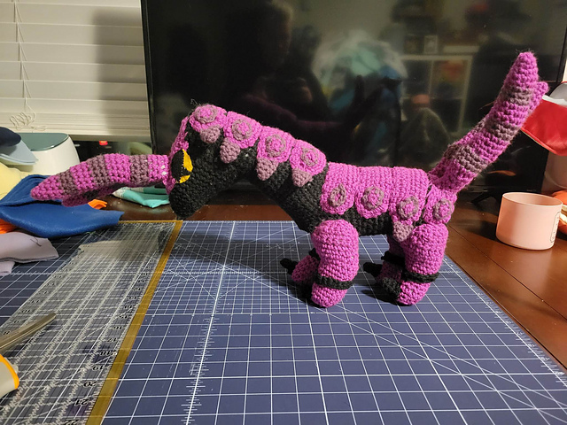 Ravelry: 545 Scolipede pattern by Ash Frost