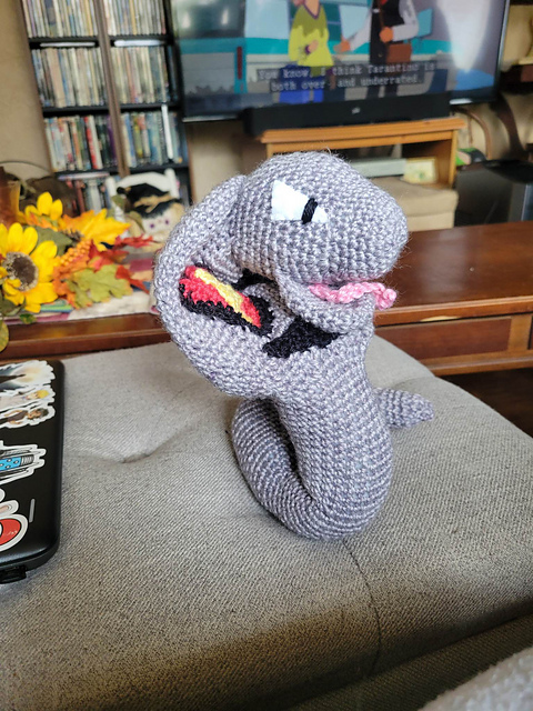 Ravelry: 024 Arbok pattern by Ash Frost