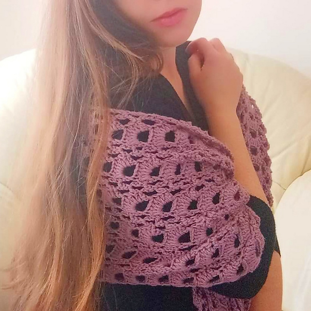 Ravelry: Edwardian Madeleine Shawl pattern by Selina Veronique