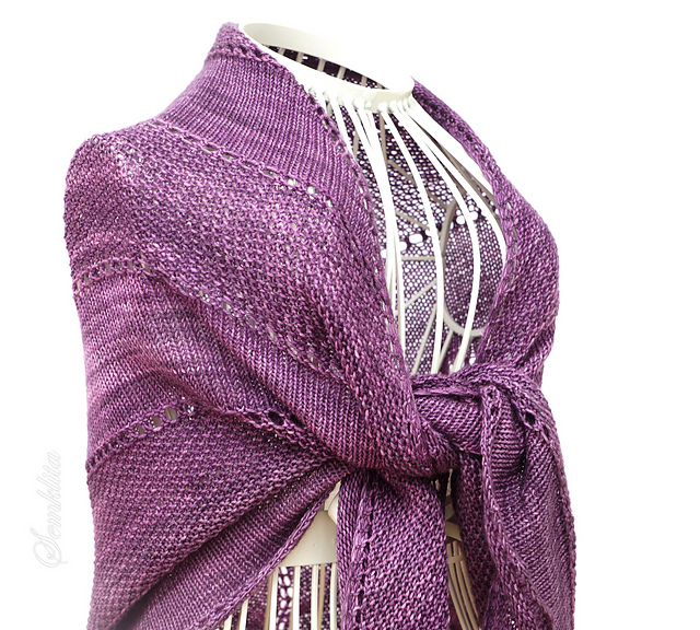 Ravelry: Inky asymmetry pattern by Yulia Tkachenko