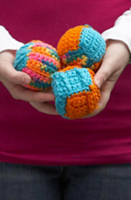 Ravelry: In A Jiffy Juggling Balls pattern by Toni Rexroat