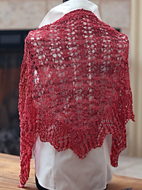 Ravelry: Magdelena Shawl pattern by Margaret Maney