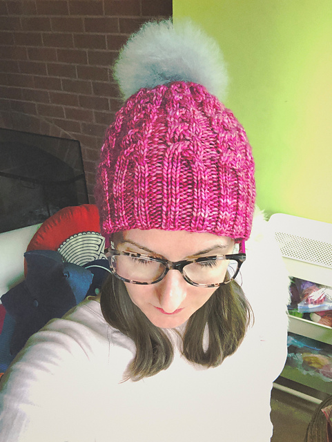 Ravelry: Sessions500's Braided Cable Lopi Hat