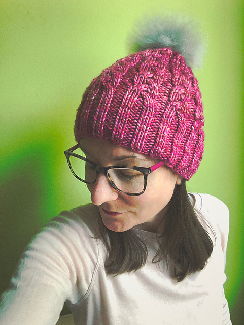 Ravelry: Sessions500's Braided Cable Lopi Hat