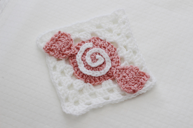 Ravelry: Candy Granny Square: Bake Shop Blanket Series pattern by ...