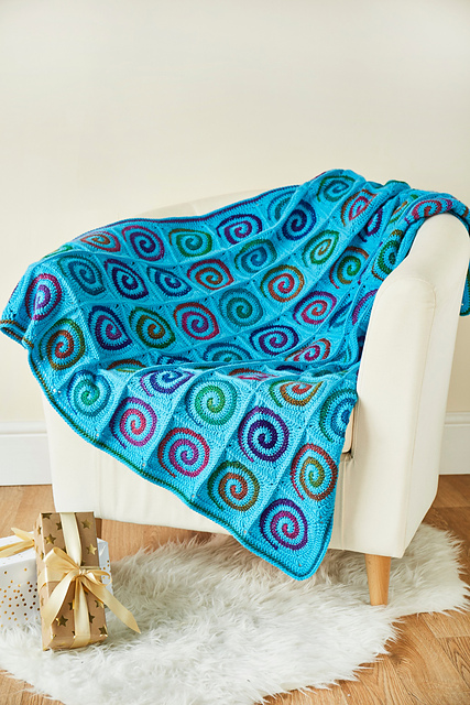 Ravelry: Northern Lights Throw pattern by Sarah-Jane Hicks