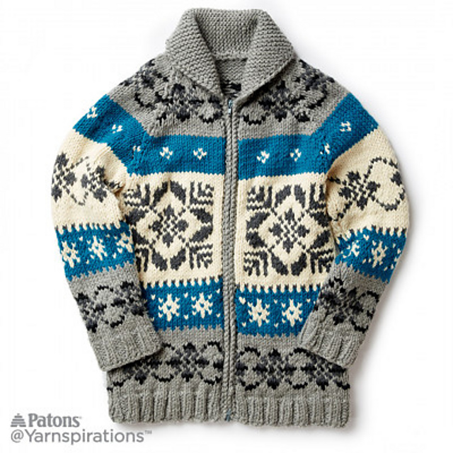 Ravelry: Nordic Stag Jacket pattern by Patons