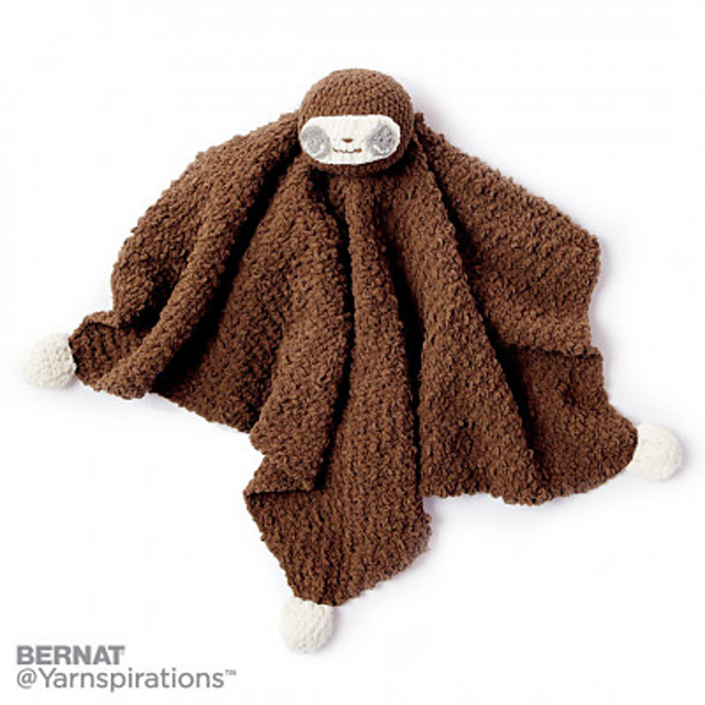 Ravelry: Sleepy Sloth Lovey pattern by Yarnspirations Design Studio