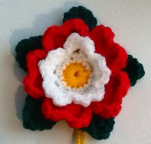 Ravelry: Tudor Rose pattern by Nik Whitehead