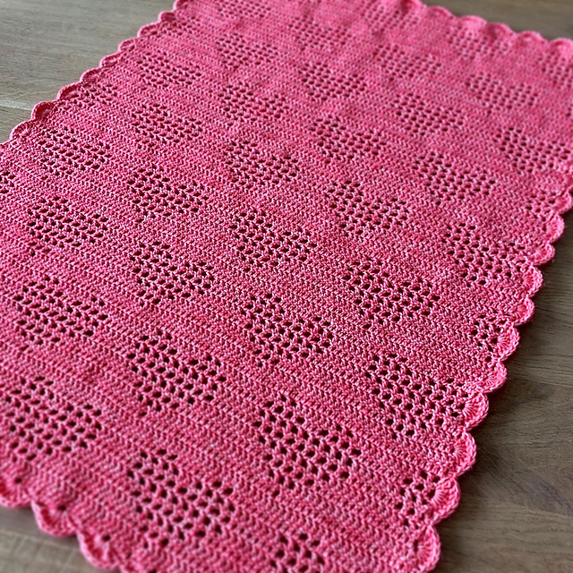 Ravelry: Blanket of Hearts pattern by Sharon Facey