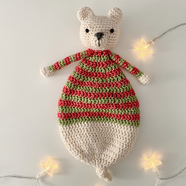 Ravelry: Rolo the Polar Bear Lovey pattern by Sharon Facey