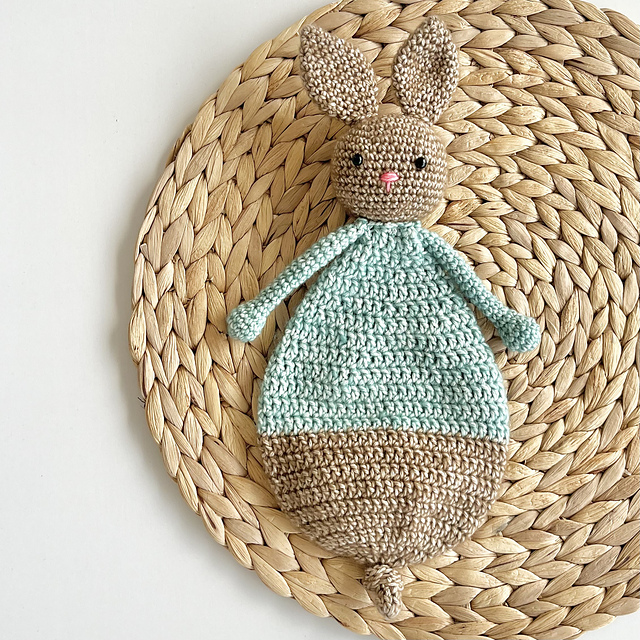 Ravelry: Myles the Bunny Baby Lovey pattern by Sharon Facey