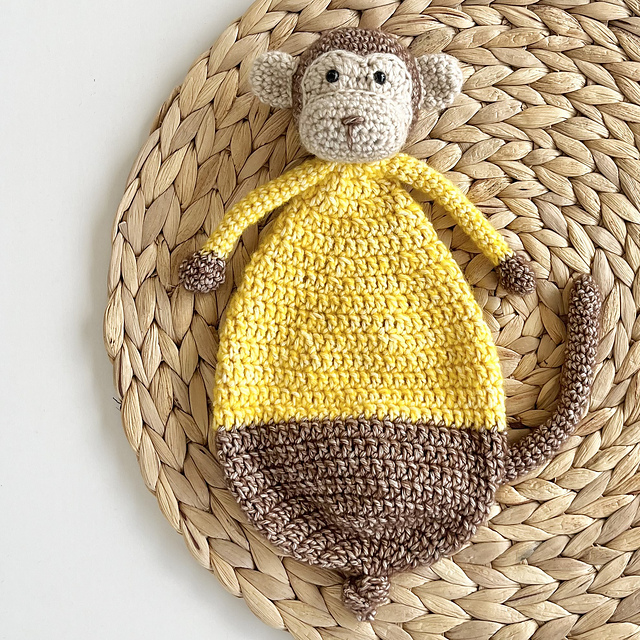 Ravelry: Coco the Monkey Lovey pattern by Sharon Facey