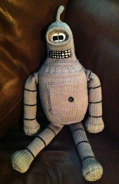 Ravelry: Robot pattern by Sharon Mooney