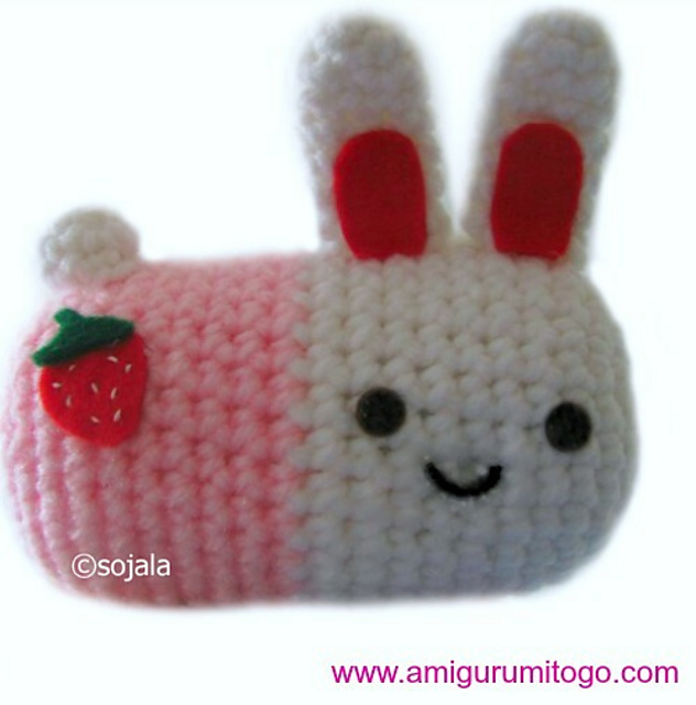 Ravelry: Strawberry Moshi Moshi Bunny pattern by Sharon Ojala