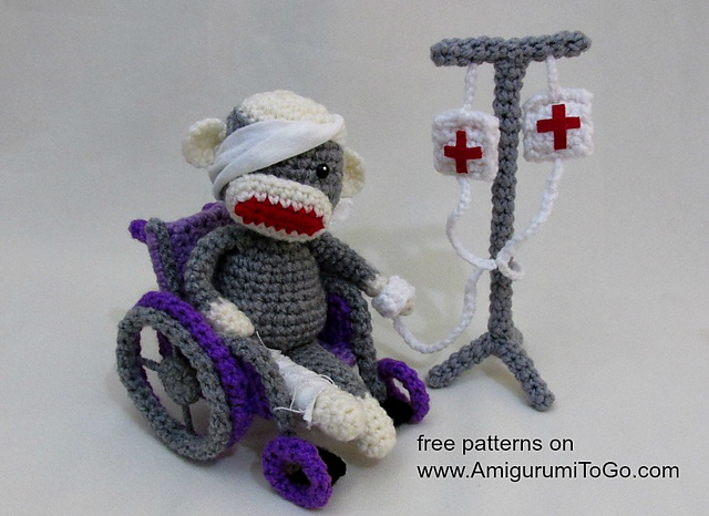 Ravelry: Crochet IV Drip Pole pattern by Sharon Ojala