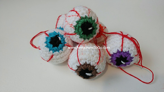 Ravelry: Eyeball Decoration pattern by Sharon Ojala
