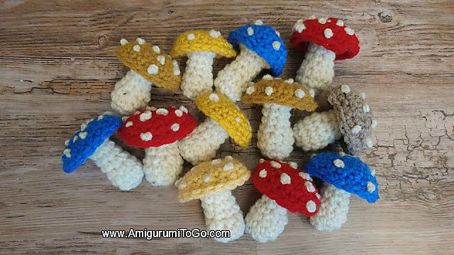 Ravelry: 2 Inch Toadstool pattern by Sharon Ojala