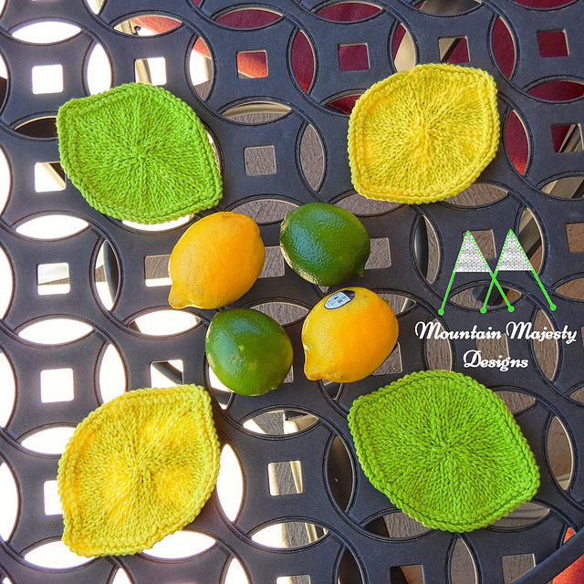 Ravelry: Lemon Lime Coaster pattern by Snow Capped Knits