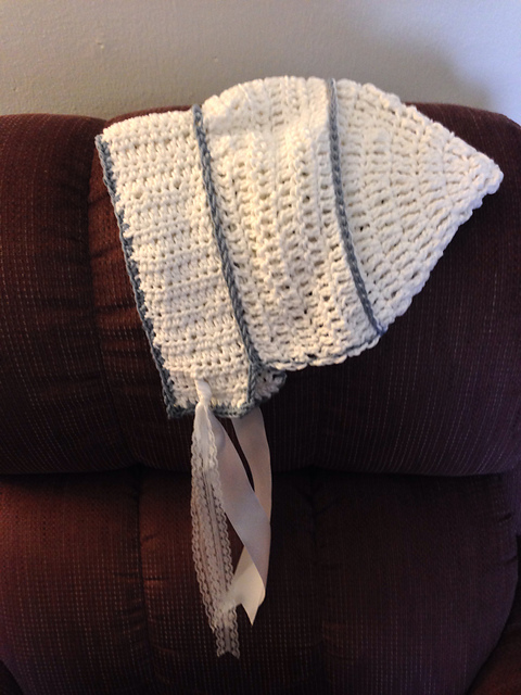 Ravelry: Baby's Dutch Bonnet #6A pattern by J & J Baldwin