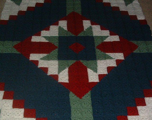 Ravelry: Shaylen's Desert Star Crochet Quilt