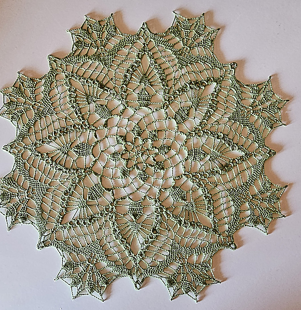 Ravelry: #1972 Round Cluster Doily pattern by Elizabeth Hiddleson