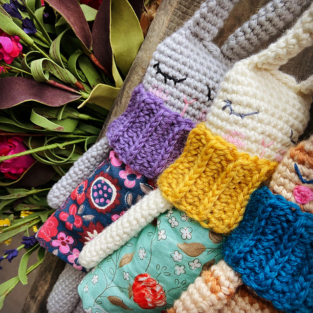 Ravelry: Rag Doll Bunny pattern by Sheila Houle