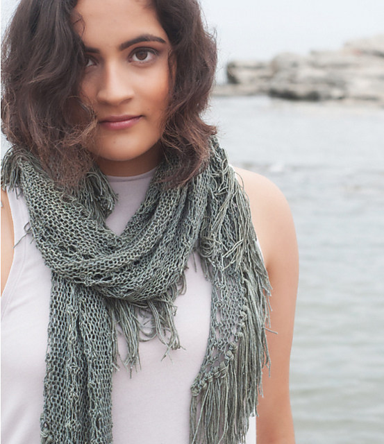 Ravelry: SheShootsSheep's Short Beach Shawl