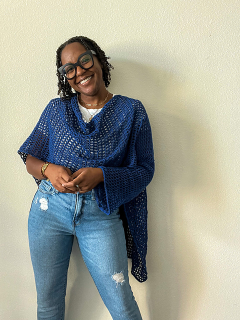 Ravelry: Half Wrap Fall Shawl pattern by She Tried It!