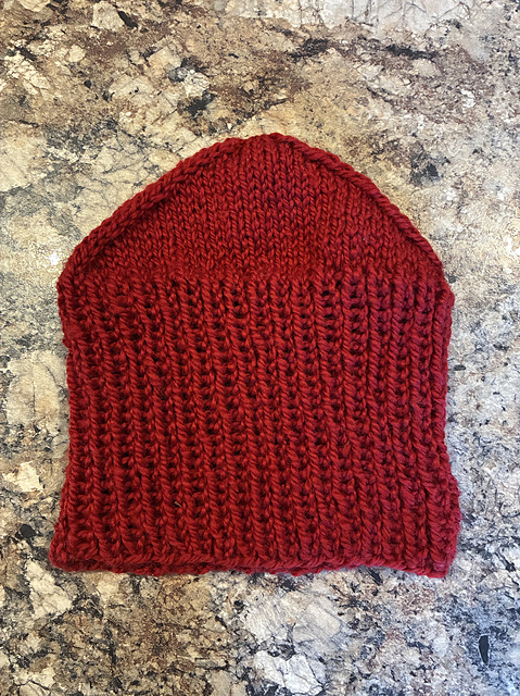 Ravelry: Bulky Red Resistance Hat pattern by Kate Painter
