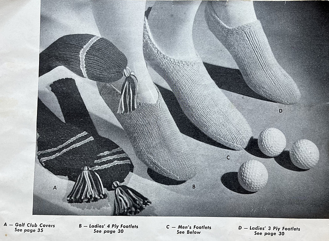 Ravelry: Footlets pattern by Patons & Baldwins