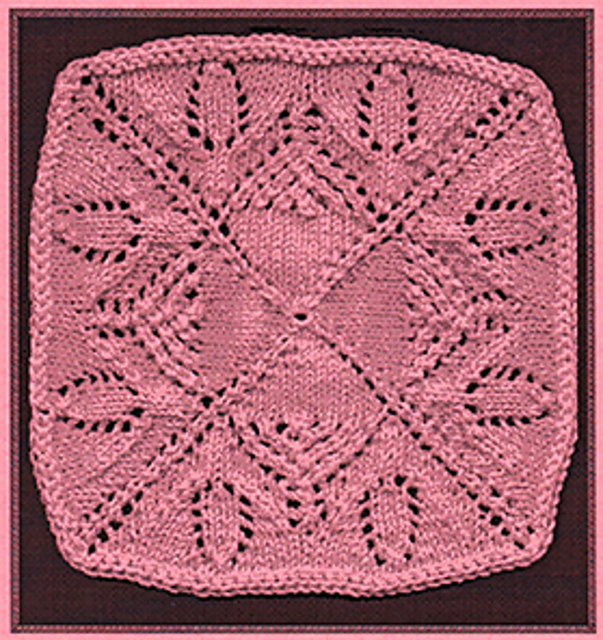 Ravelry: Square Medallion Facecloth pattern by Catherine Knits