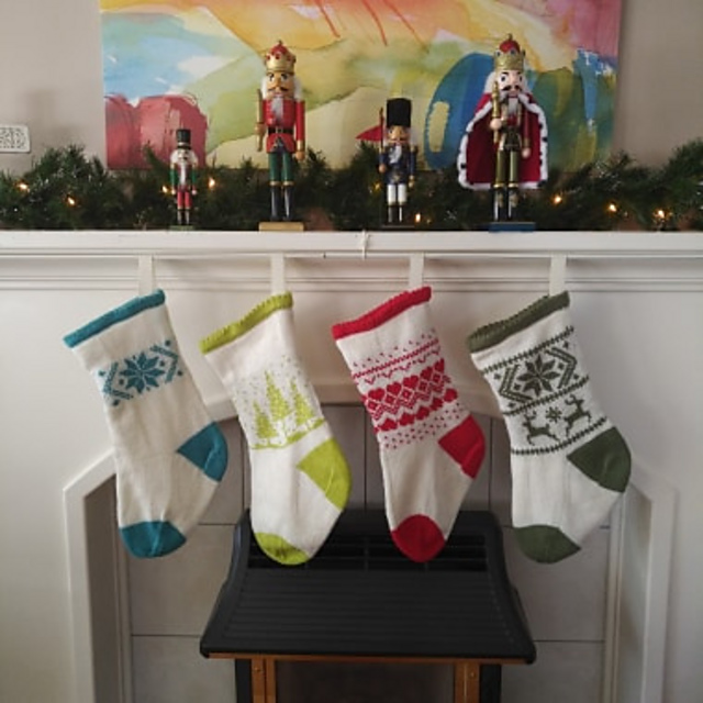 Ravelry: Christmas Stockings #2 by Mistleberry Lane pattern by SAB