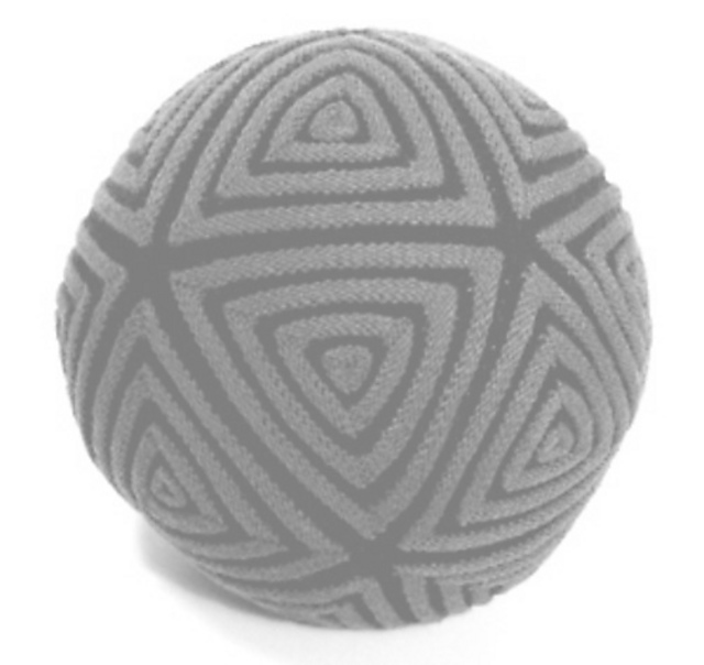 Ravelry: Icosa Welt Ball Pillow pattern by Eric Lancaster