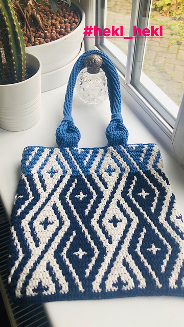 Ravelry: Infinity Cable Bag pattern by Sophia Murr