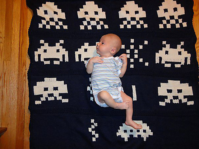 Ravelry: Invaders From Outer Space pattern by ShoedivaOriginals